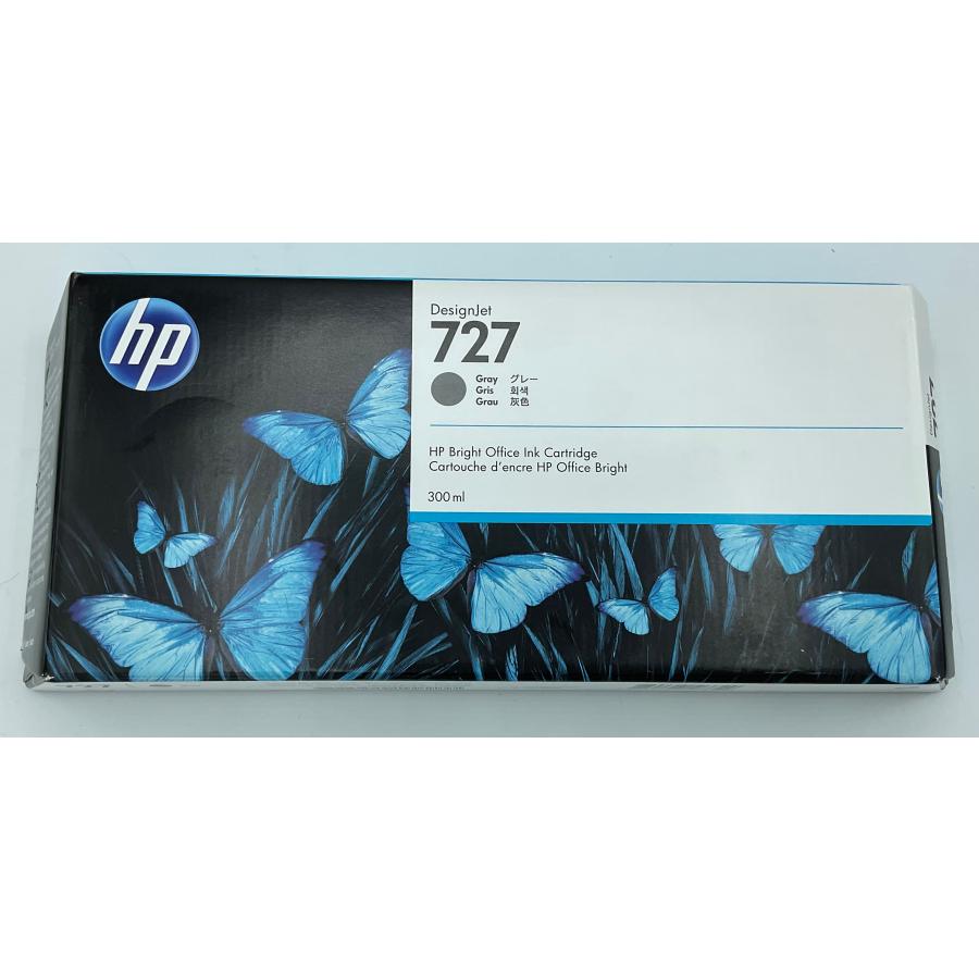 新古品 日本HP HP 727 グレー 300ml 保証期限2022年5月 : f9j80a202205 : ファクトリーステップ - 通販 - Yahoo!ショッピング