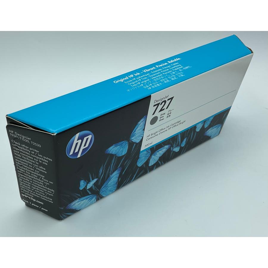 新古品 日本HP HP 727 グレー 300ml 保証期限2022年5月 :F9J80A202205:ファクトリーステップ - 通販 - Yahoo!ショッピング
