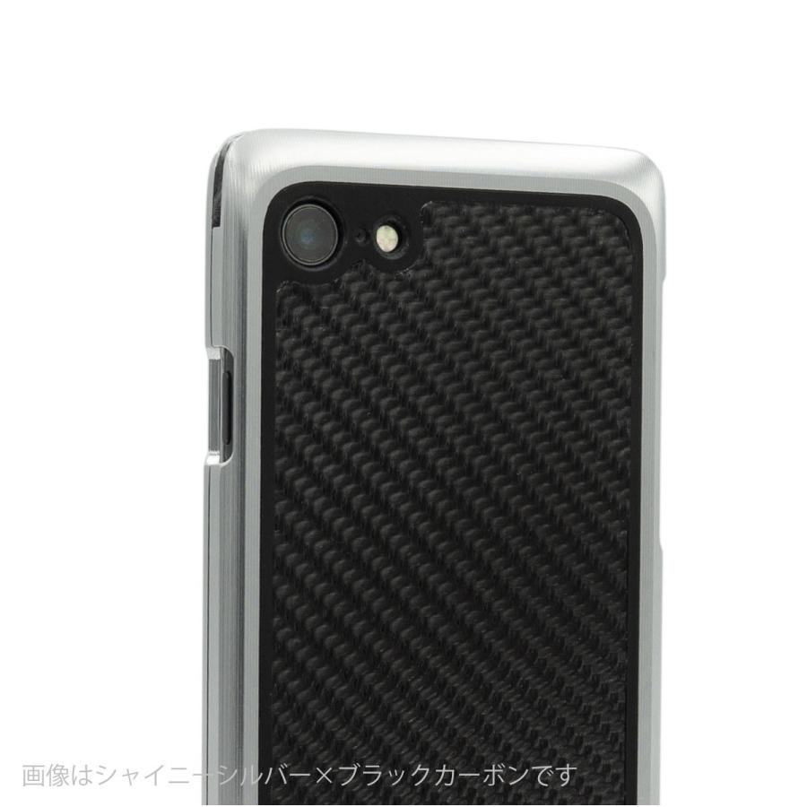 iPhone SE第3第2世代、iPhone7・8用 超ジュラルミン削り出しジャケット FACTRON SIMPLEX for iPhone SE3 Black on BlackCarbon ...