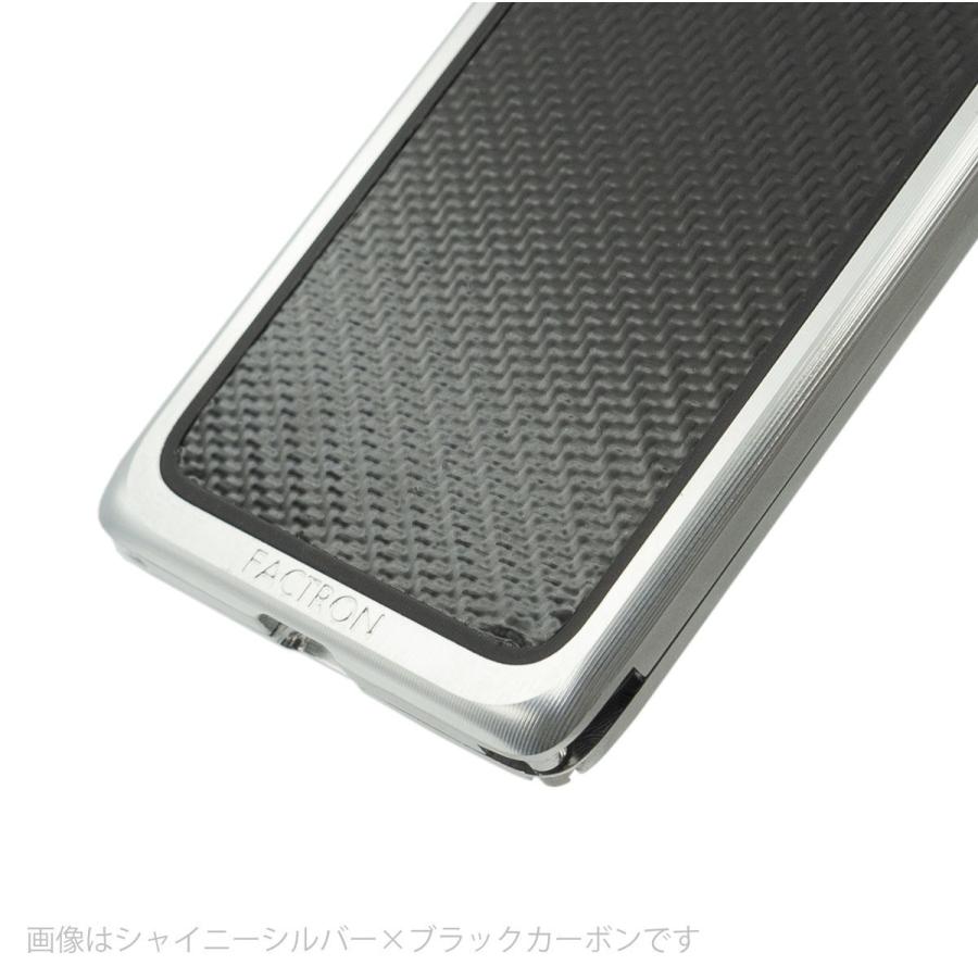 FACTRON iPhone SE第3第2世代、iPhone7・8用 超ジュラルミン削り出しジャケット SIMPLEX for SE3 Black on BlackCarbon ブラック ...