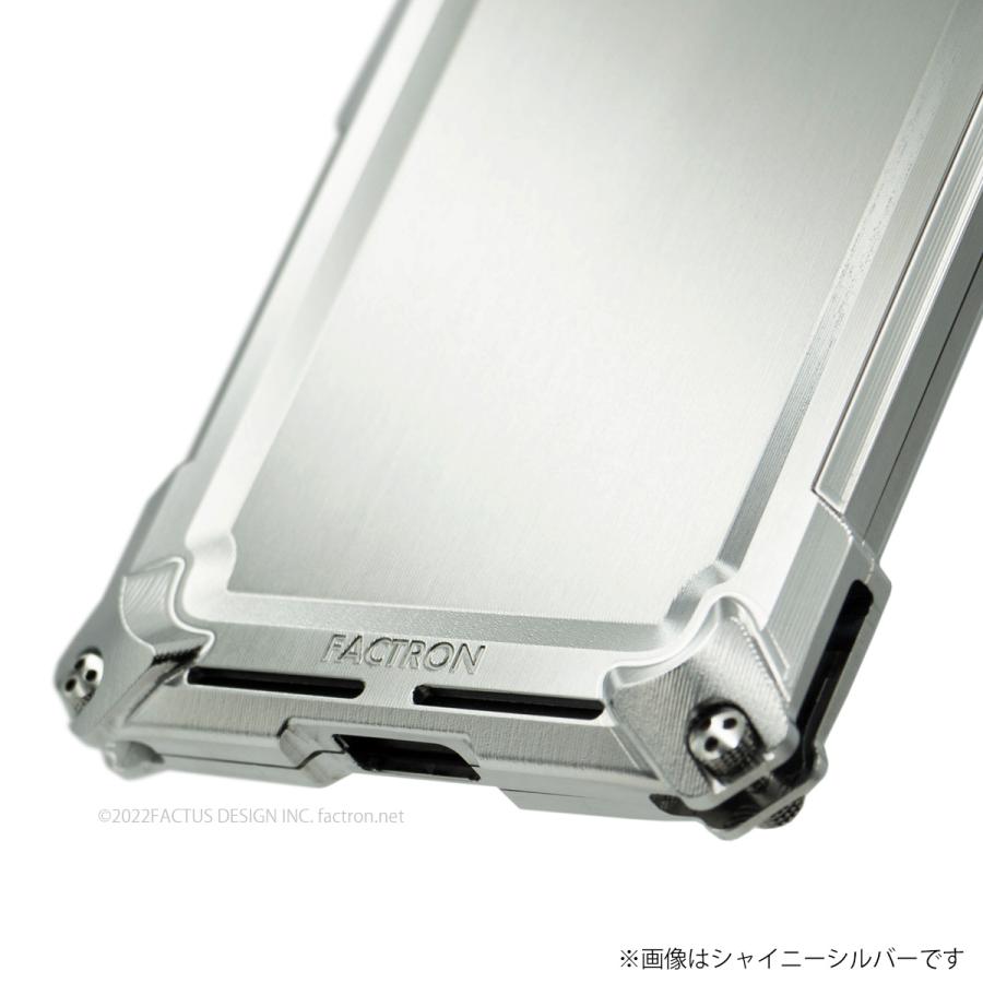 FACTRON iPhone 14 Pro Max用 超々ジュラルミン削り出しジャケット Quattro for iPhone14Pro ...