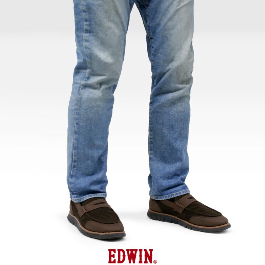 EDWIN メンズ スリッポン 軽量 ローファー スニーカー 通気性 メッシュ れない 防臭 紐なし 夏靴 紳士靴 edm1900 : 守足雑貨ヤフー店 - 通販 - Yahoo!ショッピング