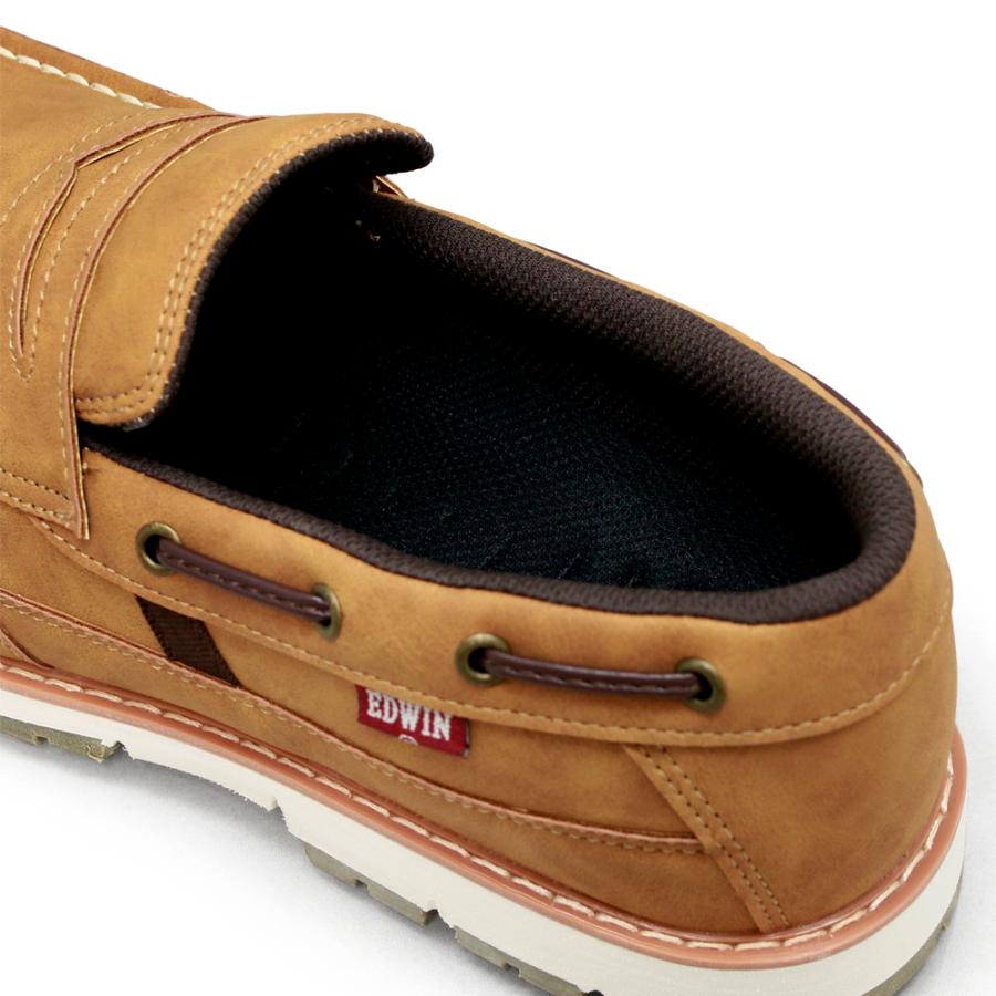 EDWIN 革靴 ローファー メンズ 防水 スリッポン カジュアルシューズ スニーカー PUレザー 軽量 耐滑底 紐なし 紳士靴 edm4103 : 守足雑貨ヤフー店 - 通販 - Yahoo ...
