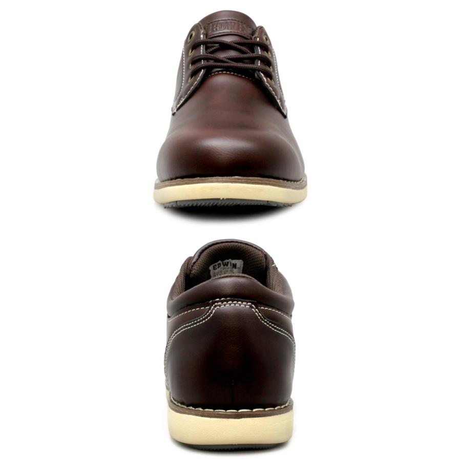 EDWIN 靴 メンズ カジュアル ビジネス スニーカー 防水 3e 軽量 ウォーキングシューズ 紐靴 紳士靴 3色 EDWIN edm456 :edm456:守足雑貨ヤフー店 - 通販 ...