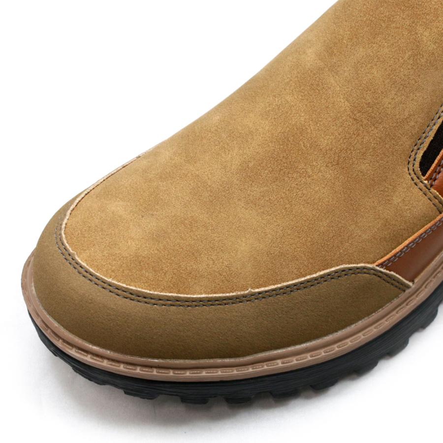 EDWIN エドウィン 靴 スリッポン メンズ シューズ 防水 カジュアルシューズ 超軽量 幅広 3E PUレザー 革靴 衝撃吸収ソール おしゃれ 紐なし靴 edm544 : 守足雑貨ヤフー店 ...