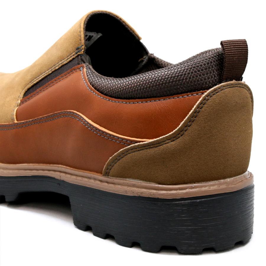 EDWIN エドウィン 靴 スリッポン メンズ シューズ 防水 カジュアルシューズ 超軽量 幅広 3E PUレザー 革靴 衝撃吸収ソール おしゃれ 紐なし靴 edm544 : 守足雑貨ヤフー店 ...