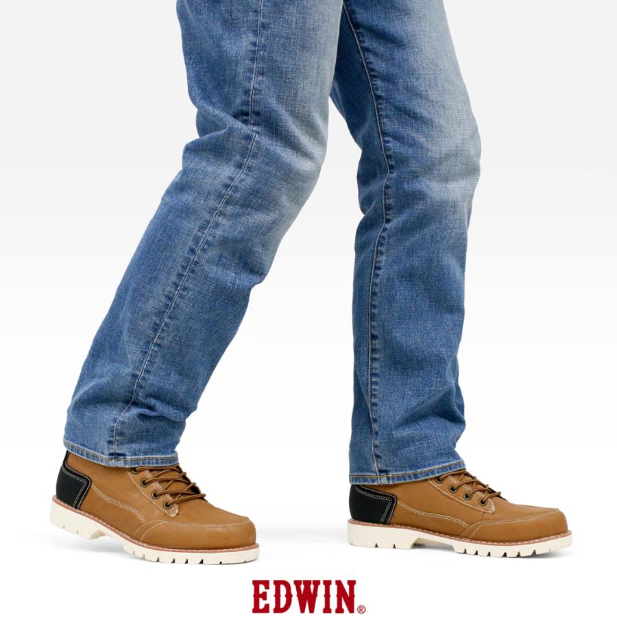 EDWIN（エドウィン） 防水 ブーツ メンズ 軽量 カジュアルブーツ スニーカーブーツ 防滑 PUレザー 革靴 上質素材 おしゃれ 紐靴 edm8500｜正規販売店 : 守足雑貨ヤフー店 ...