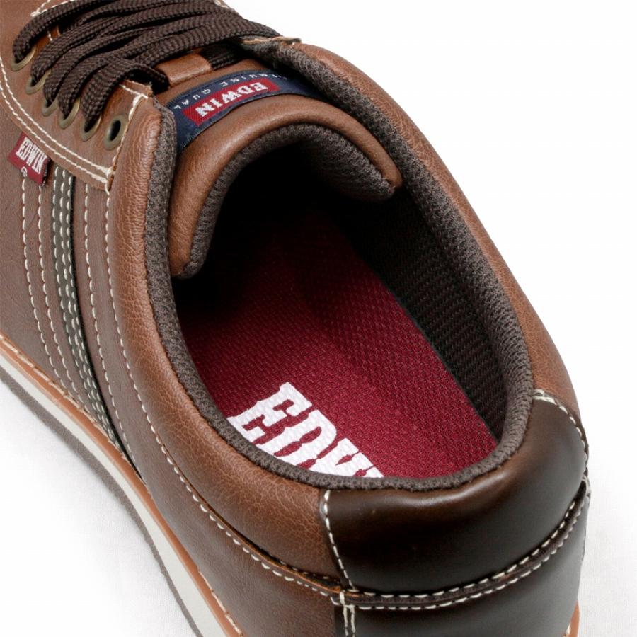 EDWIN 靴 メンズ ウォーキング カジュアルシューズ PU革靴 レザースニーカー 軽量 上質素材 紐靴 おしゃれ 紳士靴 エドウィン edm9803 : 守足雑貨ヤフー店 - 通販 ...