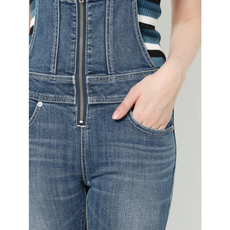 GYDA ☆セール SALE☆ ジェイダ ZIPスキニーサロペット パンツ GYDA ☆セール SALE☆ ジェイダ ZIPスキニーサロペット パンツ