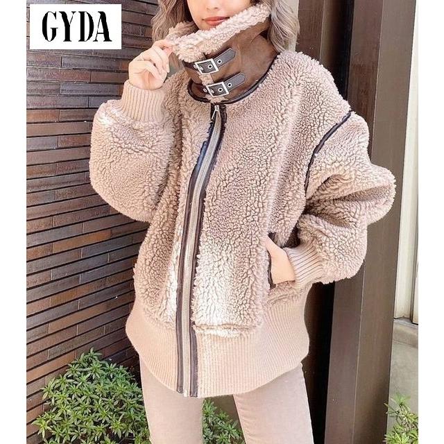 GYDA ジェイダ WIDE RIB ボア B-3 ジャケット アウター ビック GYDA ジェイダ WIDE RIB ボア B-3 ジャケット アウター ビック