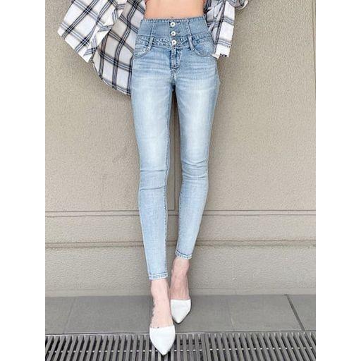 GYDA ジェイダ H/W ウエストクロススキニーデニムパンツ ハイウエスト スキニー デニム 新作 ストレッチ 美脚効果 セクシー 人気 レディース ブランド : FAITHSTORE ...