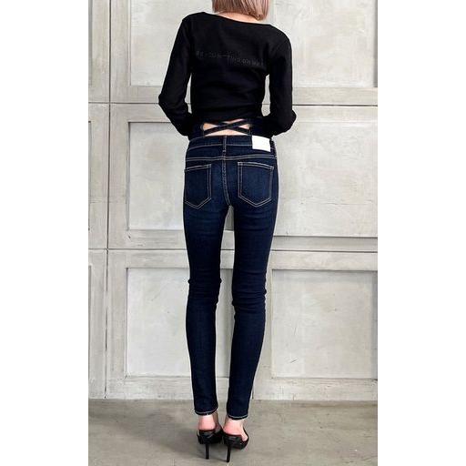 GYDA ジェイダ H/W ウエストクロススキニーデニムパンツ ハイウエスト スキニー デニム 新作 ストレッチ 美脚効果 セクシー 人気 レディース ブランド : FAITHSTORE ...