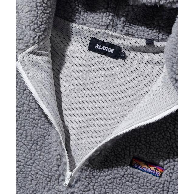 XLARGE エクストララージ HALF ZIP BOA HOODIE ハーフジップ ボア ジャケット アウター フーディー 通勤 通学 メンズ ブランド ストリート : FAITHSTORE ...