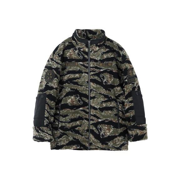 X-girl エックスガール X-GIRL × HYSTERIC GLAMOUR MILITARY BOA X-girl エックスガール X-GIRL × HYSTERIC GLAMOUR MILITARY BOA