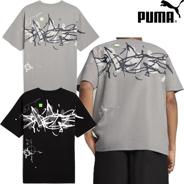 PUMA（プーマ） メンズ PUMA x NACHO 半袖 Tシャツ コラボ カットソー ナチョ アーティスト ユニセックス スポーツ ...