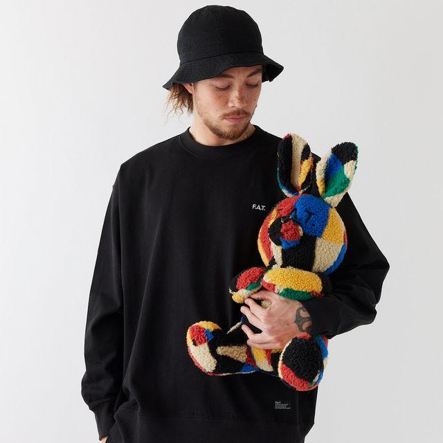 FAT エフエイティー FAT S.I. "BOURNEY" Shunsuke Imai バニー ぬいぐるみ フィギュア マルチカラー コラボ ...