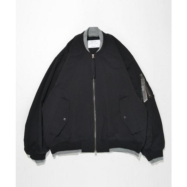 SUPERTHANKS スーパーサンクス DOUBLE RIB MA-1 TYPE BIC JACKET MA-1ジャケット アウター ...