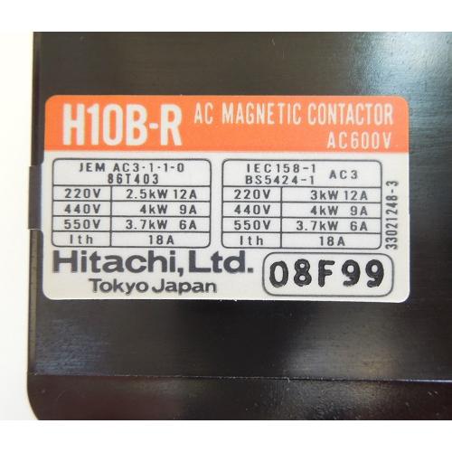 H10B-RT 可逆式電磁開閉器 日立 未使用品 : FA機器のワイデン ヤフー店 - 通販 - Yahoo!ショッピング
