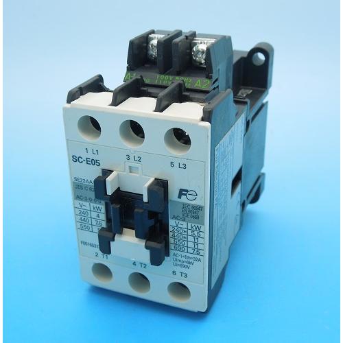 SC-E05 AC100V 交流操作形電磁接触器 富士電機 ランクA中古品 :02247-X13-A:FA機器のワイデン ヤフー店 - 通販 ...