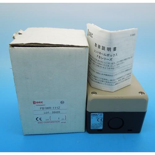 FB1WR-111Z コントロールBOX IDEC ランク未使用 : FA機器のワイデン ヤフー店 - 通販 - Yahoo!ショッピング