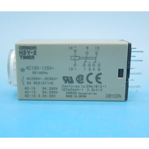 H3Y-2 AC100-120V 30S ソリッドステート・タイマ オムロン 未使用品 : FA機器のワイデン ヤフー店 - 通販 ...