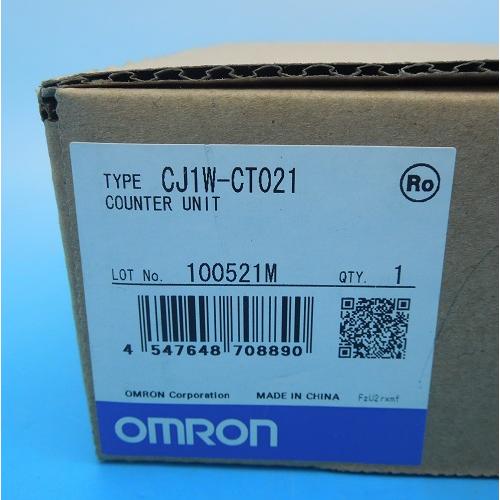 CJ1W-CT021 高速カウンタユニット オムロン 未使用品 : FA機器のワイデン ヤフー店 - 通販 - Yahoo!ショッピング