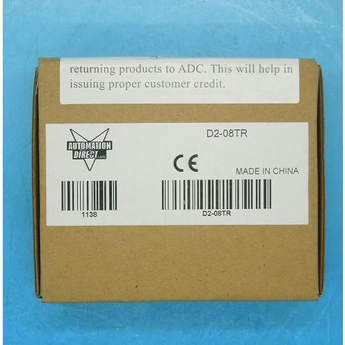 D2-08TR 8点リレー出力ユニット 光洋電子工業 未使用品 : FA機器のワイデン ヤフー店 - 通販 - Yahoo!ショッピング