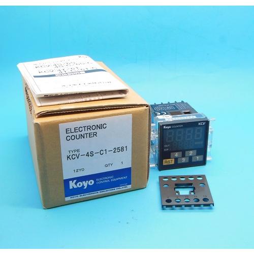 KCV-4S-C1-2581 加減算形一段プリセットカウンタ 光洋電子 未使用品 : FA機器のワイデン ヤフー店 - 通販 - Yahoo!ショッピング