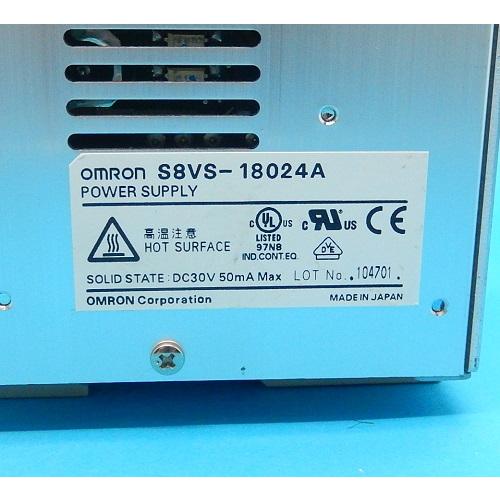 S8VS-18024A パワーサプライ オムロン ランクB中古品 : 09733-x16-b : FA機器のワイデン ヤフー店 - 通販 - Yahoo!ショッピング