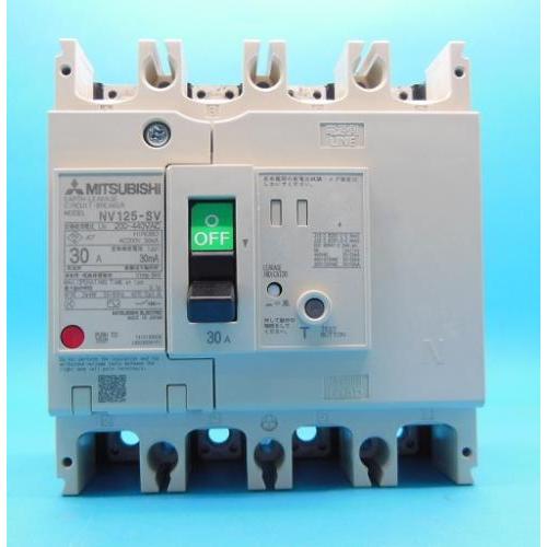 NV125-SV 4P30A 200-440VAC 30mA 漏電遮断器 三菱電機 未使用品 : FA機器のワイデン ヤフー店 - 通販 - Yahoo!ショッピング