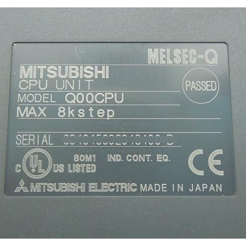Q00CPU CPUユニット 三菱電機 ランクB中古品 : FA機器のワイデン ヤフー店 - 通販 - Yahoo!ショッピング