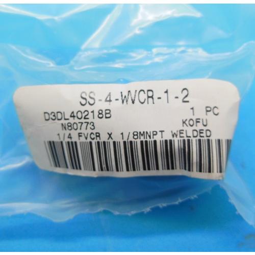 SS-4-WVCR-1-2 おすコネクター・ボディ Swagelok ランクS中古品 : 10530-317-sn : FA機器のワイデン ...