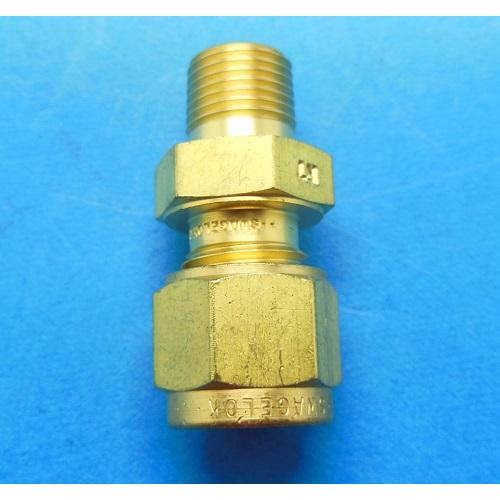 B-6M0-1-2RT 真ちゅう製おすコネクター Swagelok ランクS中古品 : FA機器のワイデン ヤフー店 - 通販 - Yahoo ...