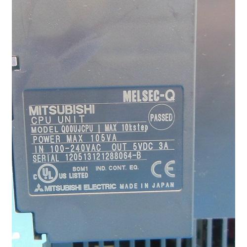 Q00UJCPU ユニバーサルモデルQCPU 三菱電機 ランクB中古品 : FA機器のワイデン ヤフー店 - 通販 - Yahoo!ショッピング