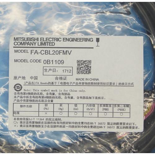 FA-CBL20FMV 接続ケーブル 三菱電機 未使用品 : FA機器のワイデン ヤフー店 - 通販 - Yahoo!ショッピング