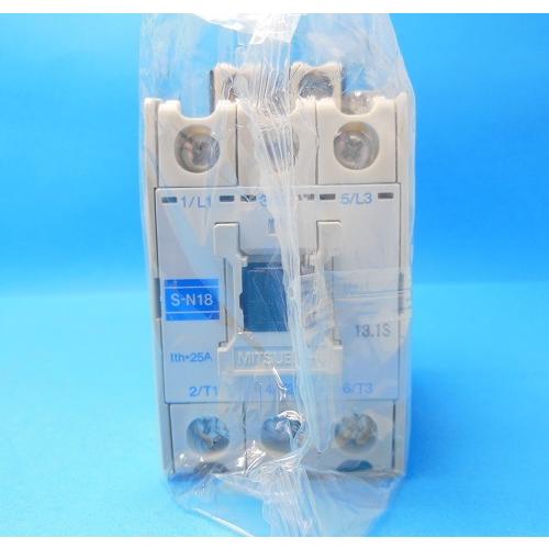 S-N18CX AC200V 三菱電機 電磁接触器 未使用品 : FA機器のワイデン ヤフー店 - 通販 - Yahoo!ショッピング