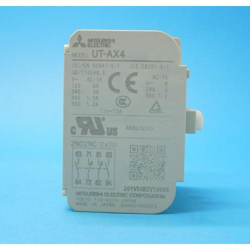 UT-AX4 2a2b 補助接点ユニット 三菱電機 ランクA中古品 : FA機器のワイデン ヤフー店 - 通販 - Yahoo!ショッピング