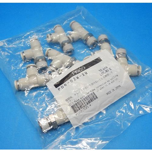 PD6-02W-XW(10個入) チューブフィッティングミニ PISCO 未使用品 : FA機器のワイデン ヤフー店 - 通販 - Yahoo ...