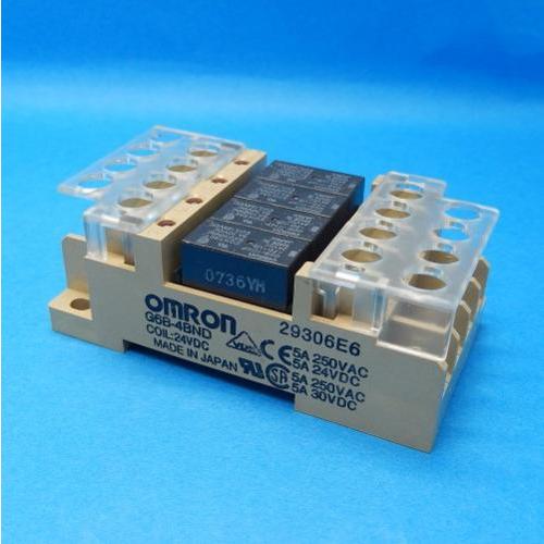 G6B-4BND DC24V カバー付きターミナルリレー オムロン 未使用品 : FA機器のワイデン ヤフー店 - 通販 - Yahoo!ショッピング