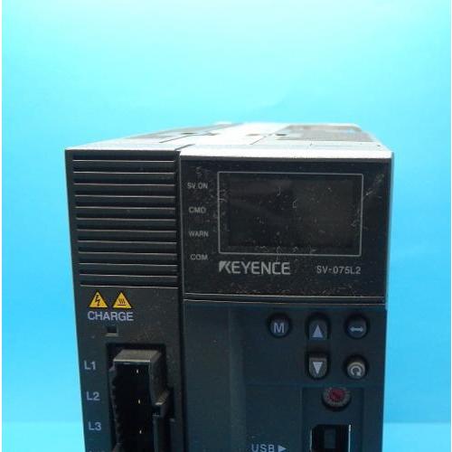 SV-075L2 ACサーボシステム・SVシリーズ キーエンス ランクA中古品 :22292-624-A:FA機器のワイデン ヤフー店 - 通販 - Yahoo!ショッピング