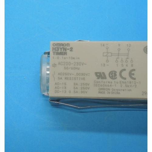 H3YN-2 AC200V 0.1s-10min ソリッドステート・タイマ オムロン ランクB中古品 : 22938-x24-b : FA機器のワイデン ヤフー店 - 通販 - Yahoo ...