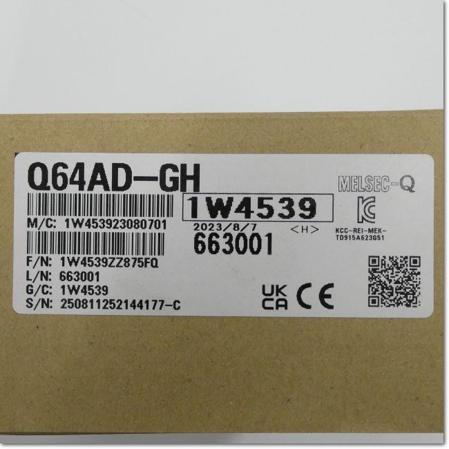 三菱電機 Q64AD-GH チャンネル間絶縁高分解能アナログ-ディジタル変換ユニット : 241-533 : FA機器.comYahoo!店 ...