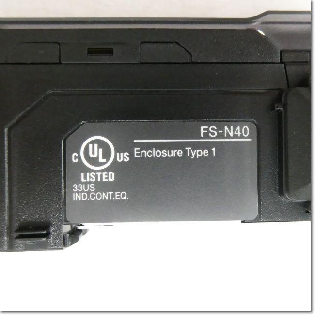 KEYENCE FS-N40 デジタルファイバアンプ ゼロライン 子機 : 245-300 : FA機器.comYahoo!店 - 通販 ...