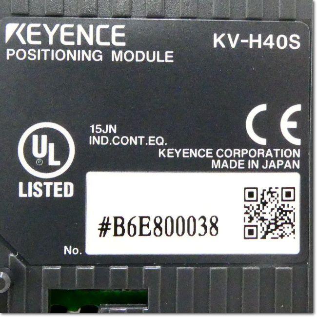 KEYENCE KV-H40S 4軸パルス列 位置決めユニット : FA機器.comYahoo!店 - 通販 - Yahoo!ショッピング