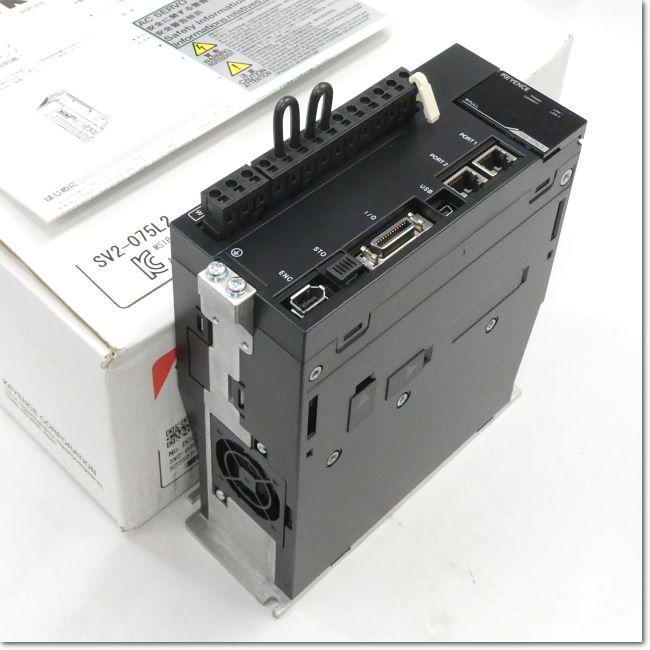 KEYENCE SV2-075L2 ACサーボシステムアンプ 三相または単相AC200~240V 750Wモータ用 : FA機器.comYahoo!店 - 通販 - Yahoo!ショッピング