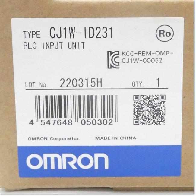 OMRON CJ1W-ID231 DC入力ユニット 32点 : FA機器.comYahoo!店 - 通販 - Yahoo!ショッピング