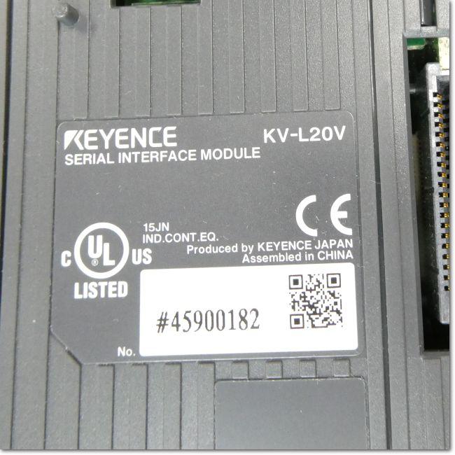KEYENCE KV-L20V シリアルコミュニケーションユニット : FA機器.comYahoo!店 - 通販 - Yahoo!ショッピング