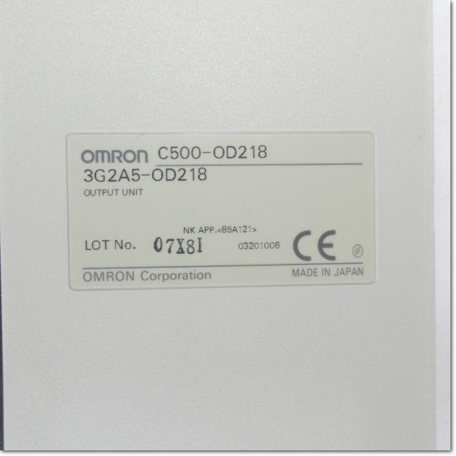 OMRON C500-OD218 トランジスタ出力ユニット 32点 : FA機器.comYahoo!店 - 通販 - Yahoo!ショッピング