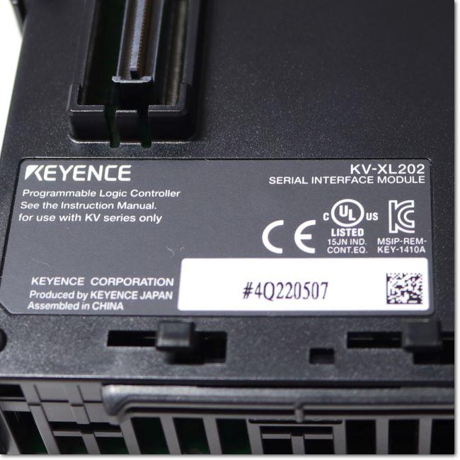 KEYENCE KV-XL202 シリアルコミュニケーションユニット : FA機器.comYahoo!店 - 通販 - Yahoo!ショッピング