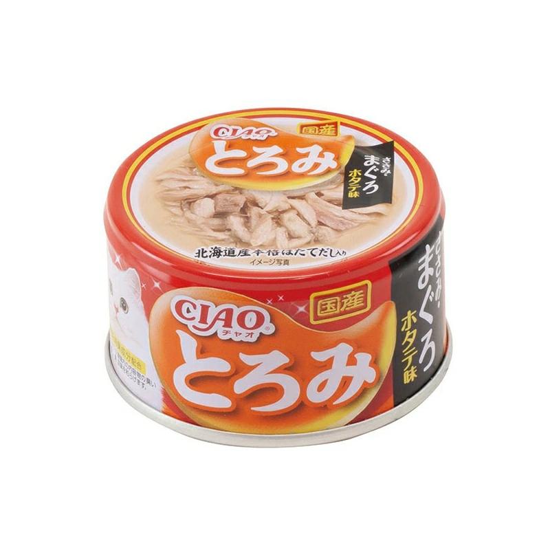 とろみ いなば CIAO ささみ・まぐろ ホタテ 80g（12600257） : ペットファミリー アニマルボンズ - 通販 - Yahoo ...